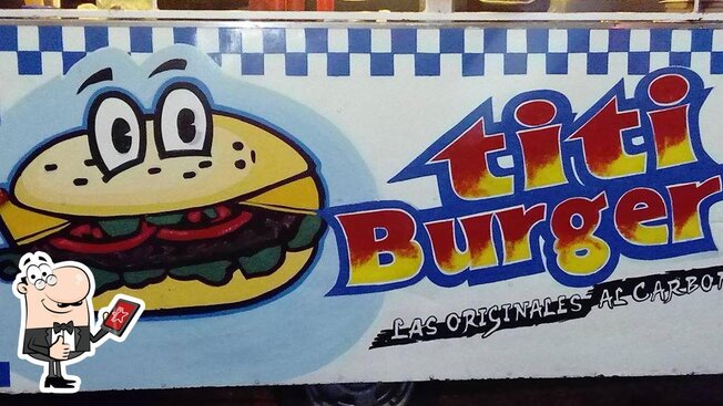 Menu at Titi Burger las originales al carbón restaurant, Mexicali