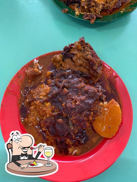 Menu at Nasi Kandar Rahim restaurant, Bayan Lepas