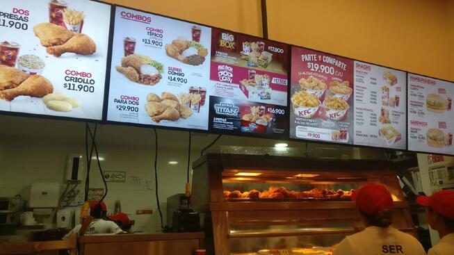 Carta del restaurante KFC, Barranquilla, Cra 51B #87 - 50 Local 308
