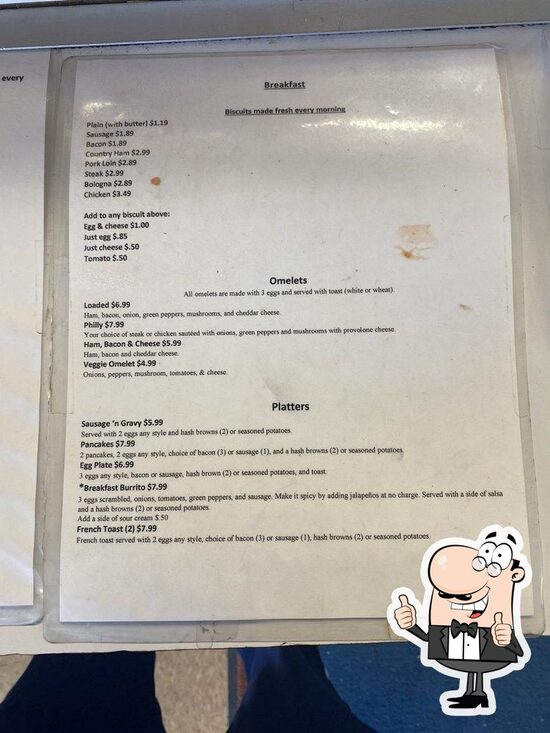 Menu at Little River Grill restaurant, Radford