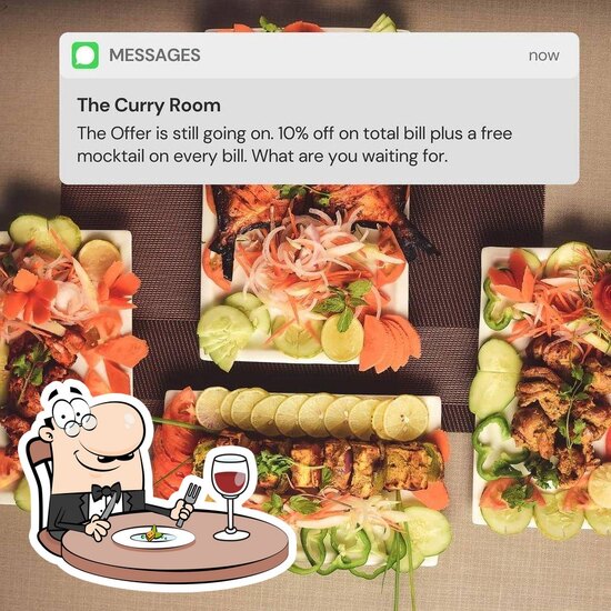 Menu at The Curry Room, Kharagpur