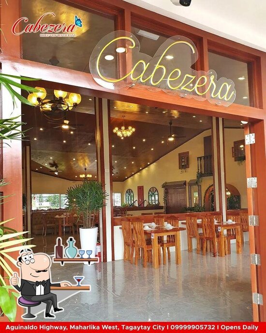 Cabezera - Ridge View Restaurant, Tagaytay - Restaurant menu, prices ...