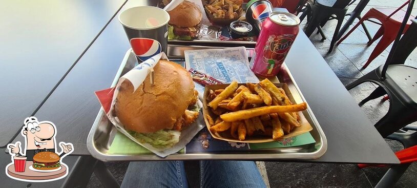 Menu au Marvelous Burger & Hot Dog restaurant, Plaisir