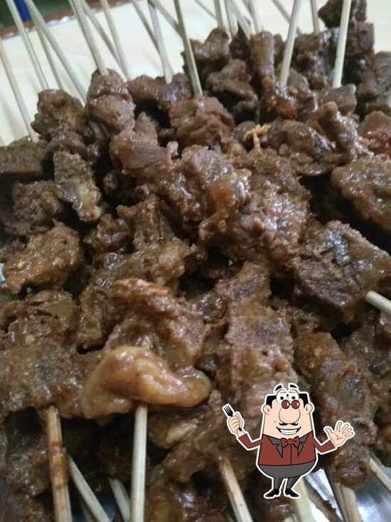 Menu at RM Doa Bundo (masakan Padang) restaurant, Timika