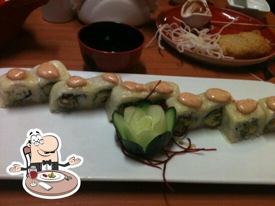 Menu at Dragon Sushi restaurant, Mexico City, La Morena 1164
