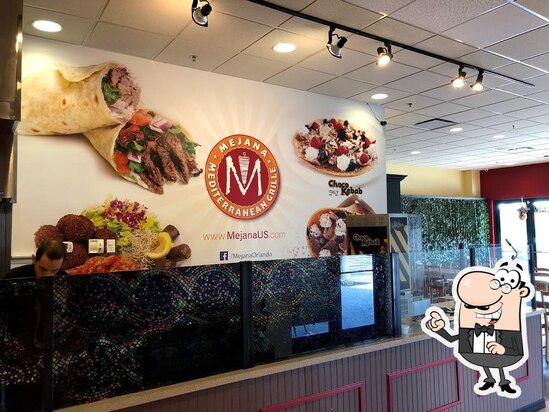 Menu at Mejana Mediterranean Grille restaurant, Orlando