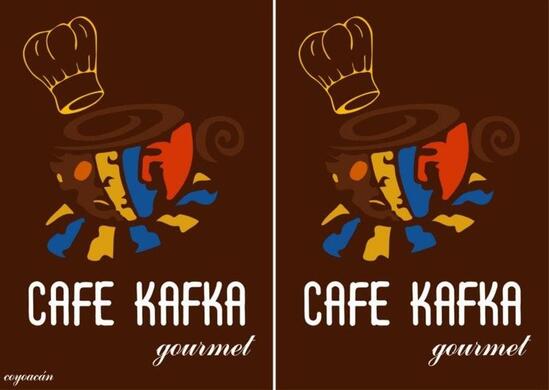 Menu at Cafe Kafka Coyoacan, Mexico City