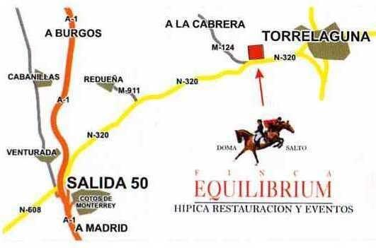 Menu at Finca Equilibrium restaurant, Madrid, N-320. Km 334