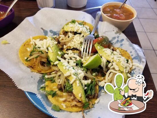 Menu at Taqueria Banda restaurant, Corpus Christi