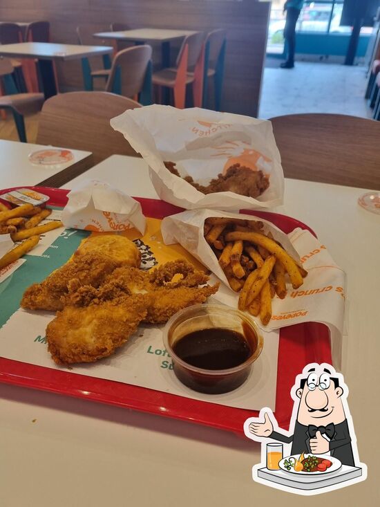 Menu at Popeyes Louisiana Chicken restaurant, Cardiff