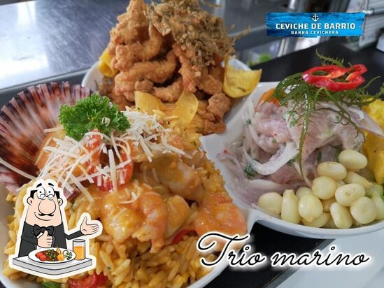 Carta de Ceviche De Barrio, Santa Anita, Av. Los Chancas 1620