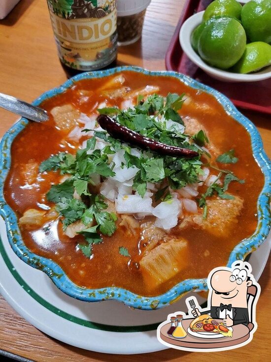 Menu at Menudo Michoacan restaurant, Ensenada