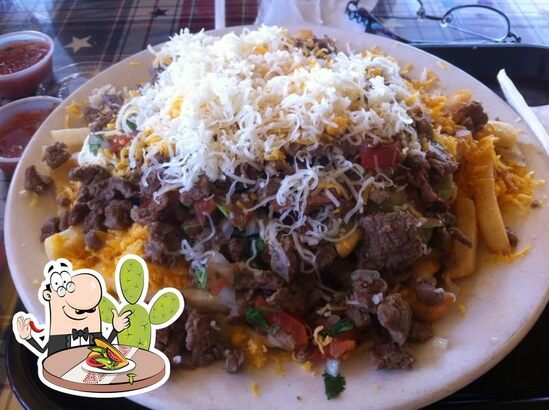Carta de comida rápida Albertos Mexican Food, El Monte