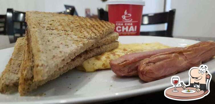 Menu at Cha Cha Chai cafe, Dubai, Business Village