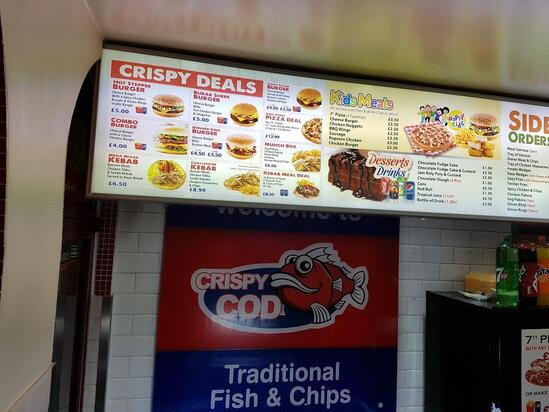 Crispy Cod, 809 Manchester Rd in Rochdale - Restaurant menu and reviews