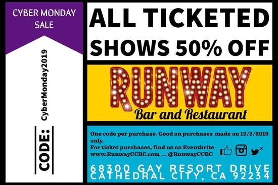 Runway Bar & Restaurant in Cathedral City - Restaurant menu and reviews