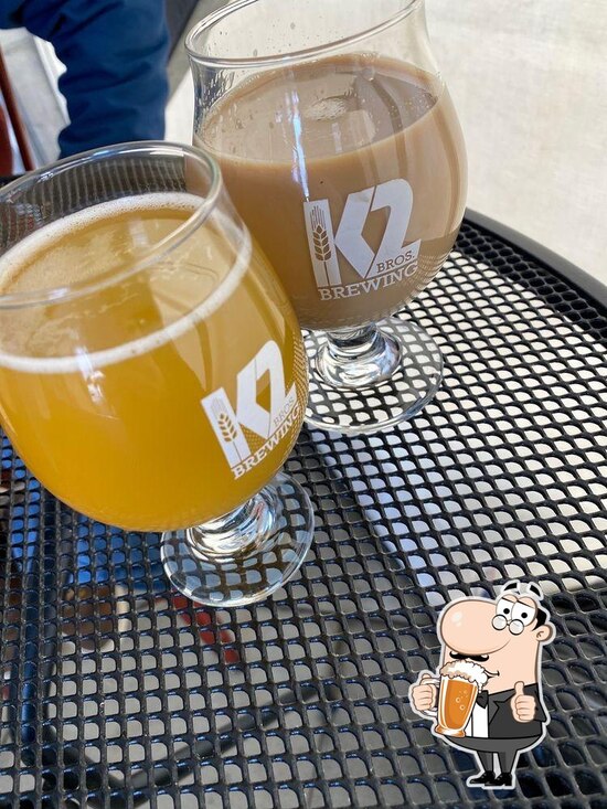 Menu at K2 Brothers Brewing pub & bar, Rochester