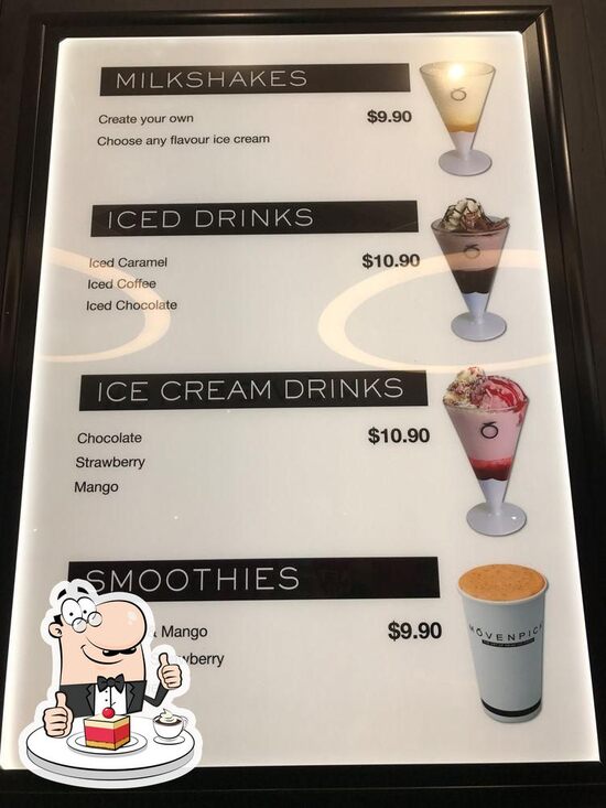 Menu at Movenpick Paihia, Paihia