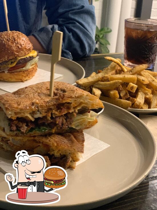 Menu at Elder Burger restaurant, Seoul