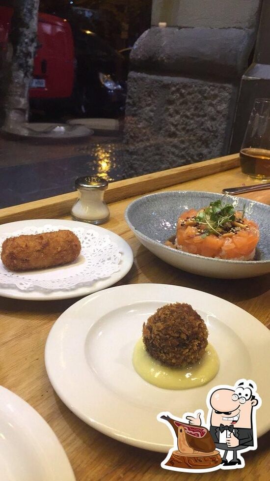 Menu at Paco Meralgo restaurant, Barcelona