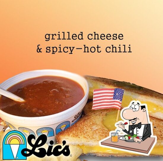 Menu at Lic's Deli & Ice Cream, Evansville, Washington Ave #2233