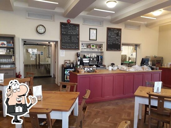 Menu at Pilgrims' Kitchen cafe, Bury Saint Edmunds