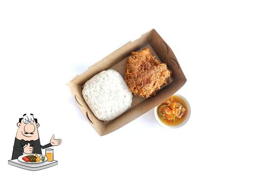 Menu at Haru Chicken restaurant, Bandung