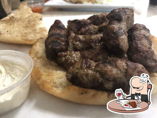 Menu at Balkan Cafe, Jacksonville