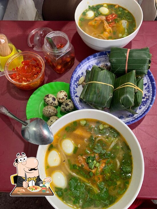 Menu at Bánh Canh Nguyễn Huệ restaurant, Hue