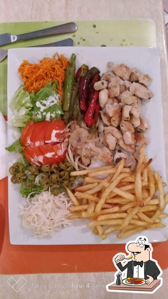 Menu at Resto-Snack Mediterraneo fast food, Strasbourg