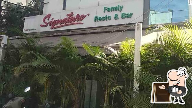 Menu at Signature Bar and Restaurant, Pune