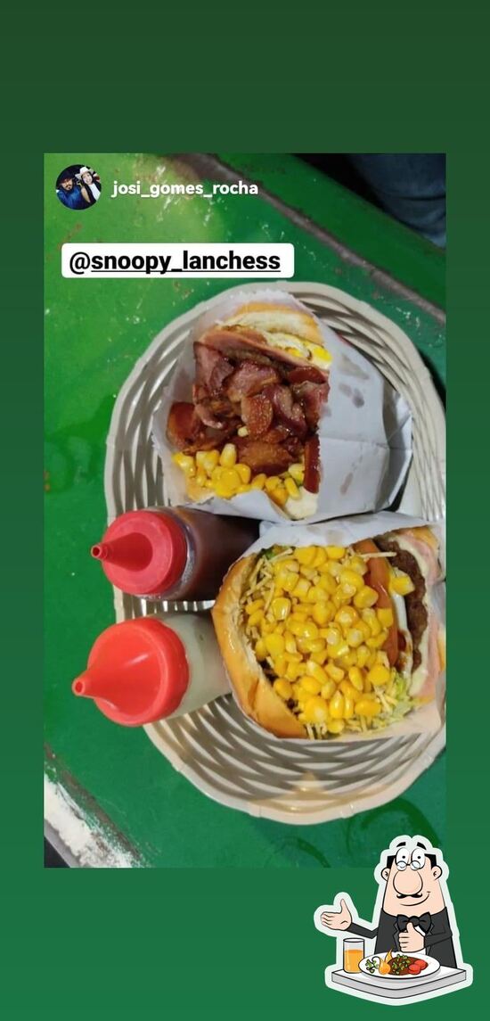 Menu em Snoopy Lanches restaurante, Anápolis