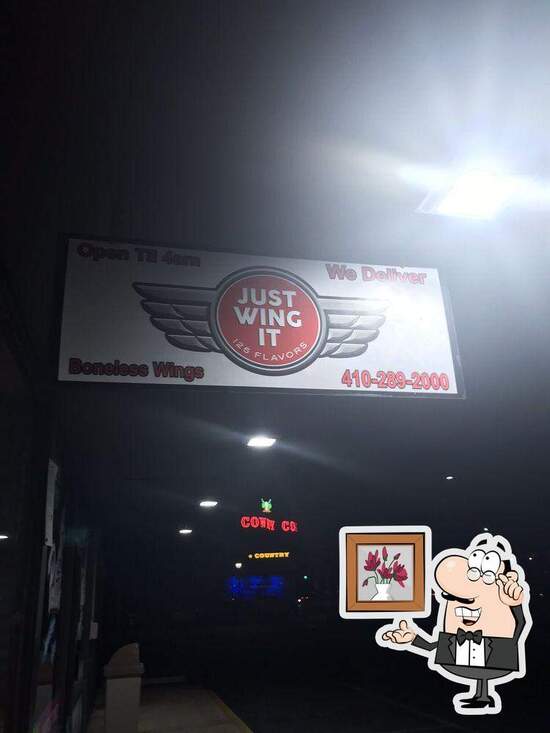 Menu at Just Wing it restaurant, Ocean City