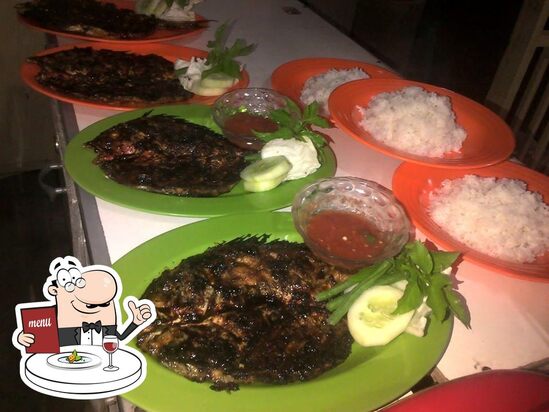 Menu at Ikan Bakar Andarila restaurant, Purwoharjo
