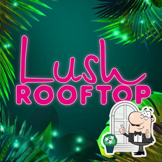 Menu at Lush Rooftop (Market Rooftop) pub & bar, Bangkok