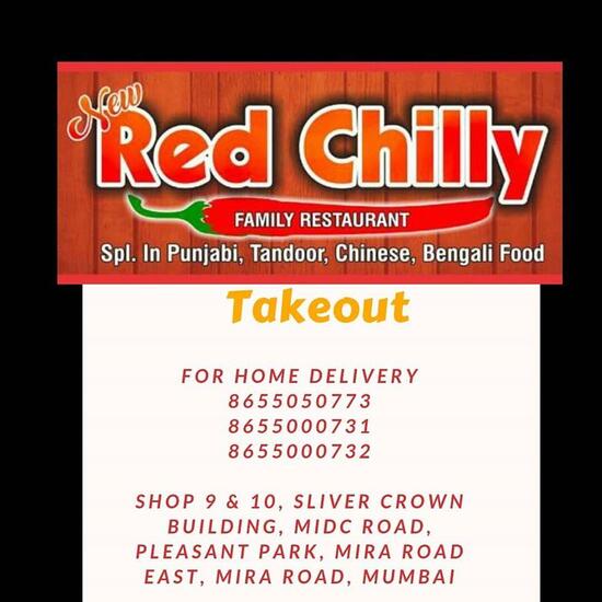 Menu at New Red Chilly's, Thane