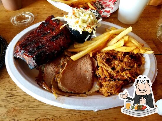 Menu at Rib City at Grant Station BBQ, Grant-Valkaria