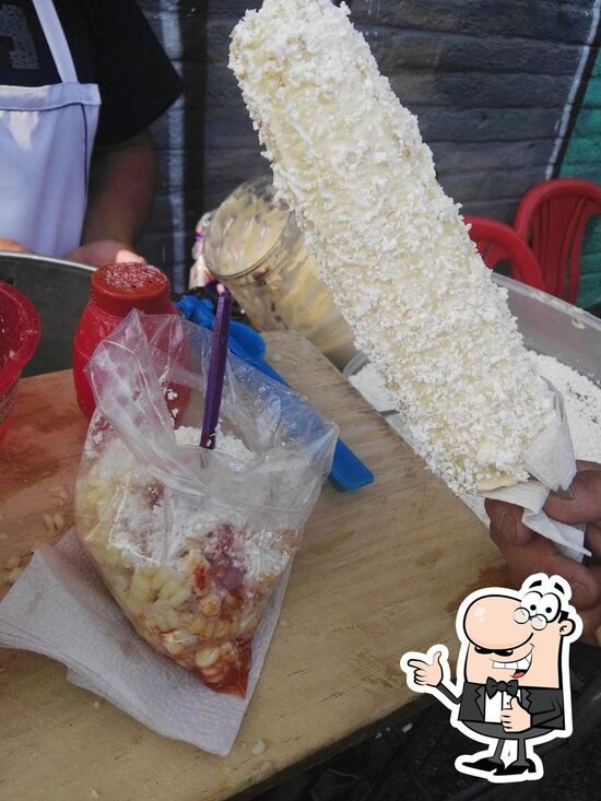 Menu at Elotes la Chilindrina restaurant, Mexico