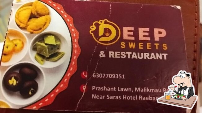 Menu at Deep Sweets And Restaurant, Raebareli