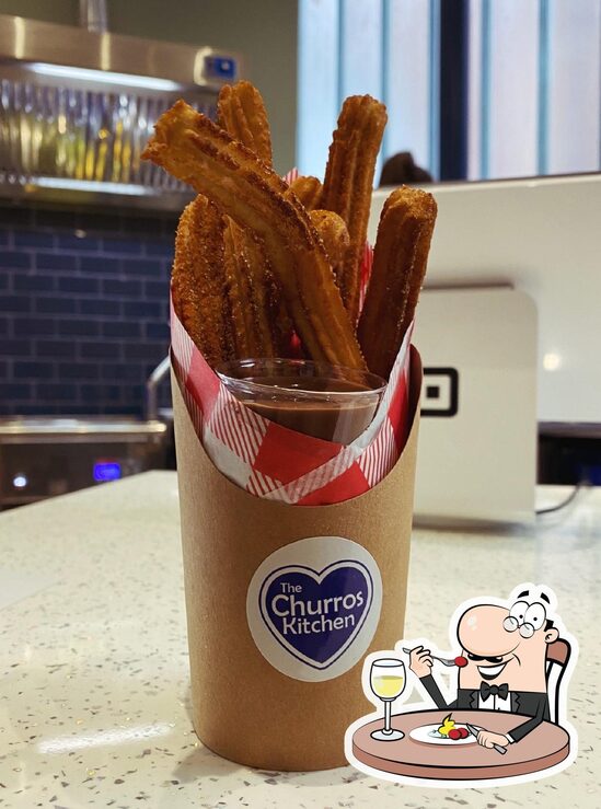 Menu at The Churros Kitchen cafe, Reading