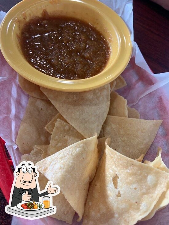 Menu at Tia's Taco Hut restaurant, New Braunfels