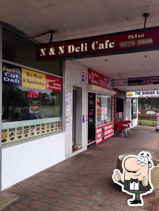 Menu at N&N Deli Cafe, Padstow