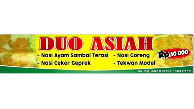 Menu at Pempek & Tekwan DUO ASIAH, Jambi