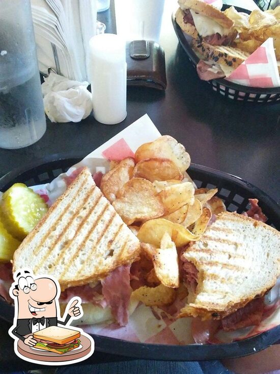 Menu at Ruby's Kitchen cafe, Pottsville