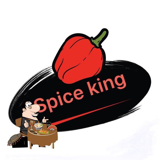 Carta del restaurante spice king, Londres, 426 Katherine Rd
