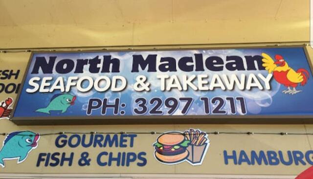 Menu at North Maclean Seafood and Takeaway restaurant, North Maclean