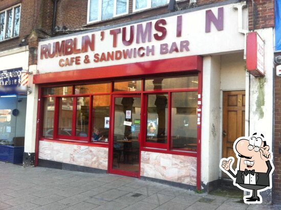 Menu at Rumblin Tumms Inn cafe, Wallington, 5a Beddington Gardens