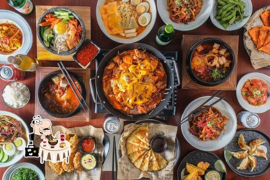 Menu at Shuyo Korean restaurant, Sheffield