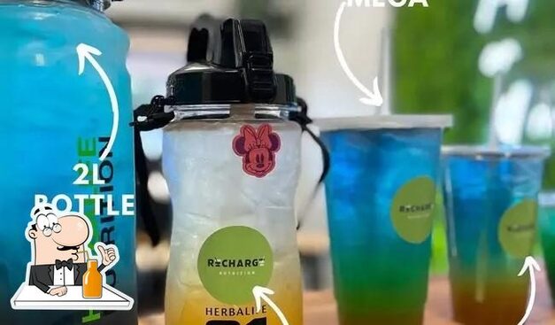 Menu at Recharge Nutrition cafe, Dapto