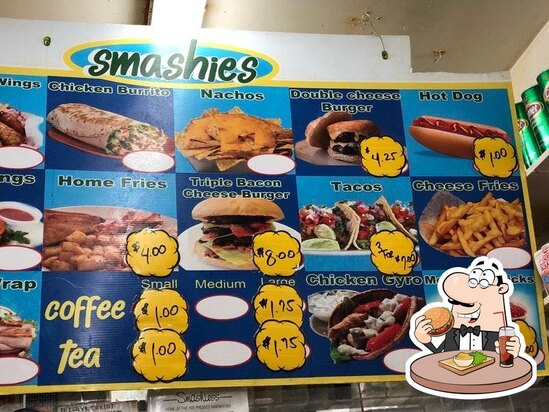 Menu at SMASHIESS, New York City